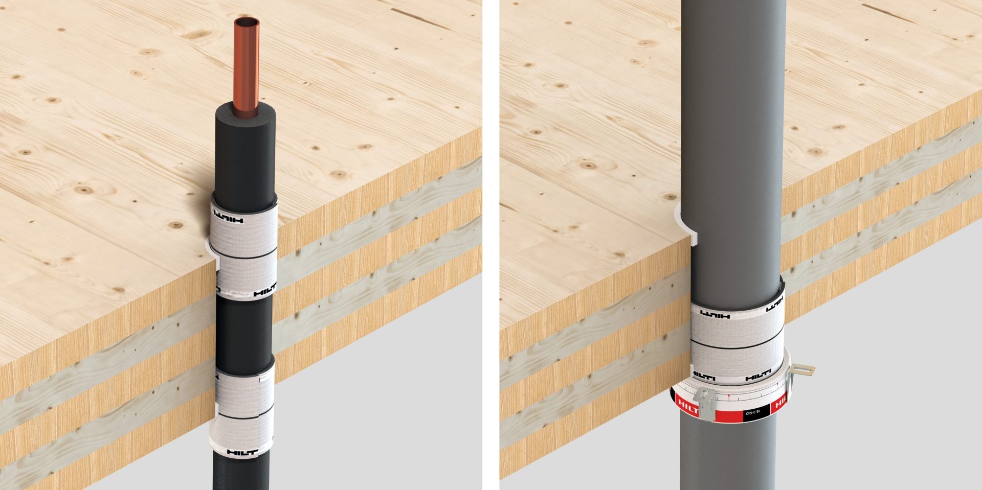 Firestop in Wood - Hilti New Zealand