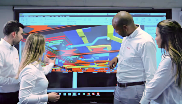 End-to-end construction workflow