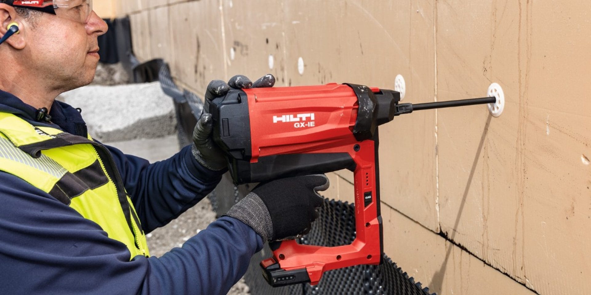 GX-IE Gas-Actuated Insulation Fastener - Hilti New Zealand