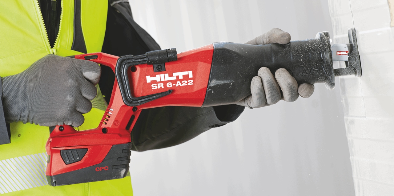 SR 6-A22 Cordless reciprocating saw - Hilti New Zealand