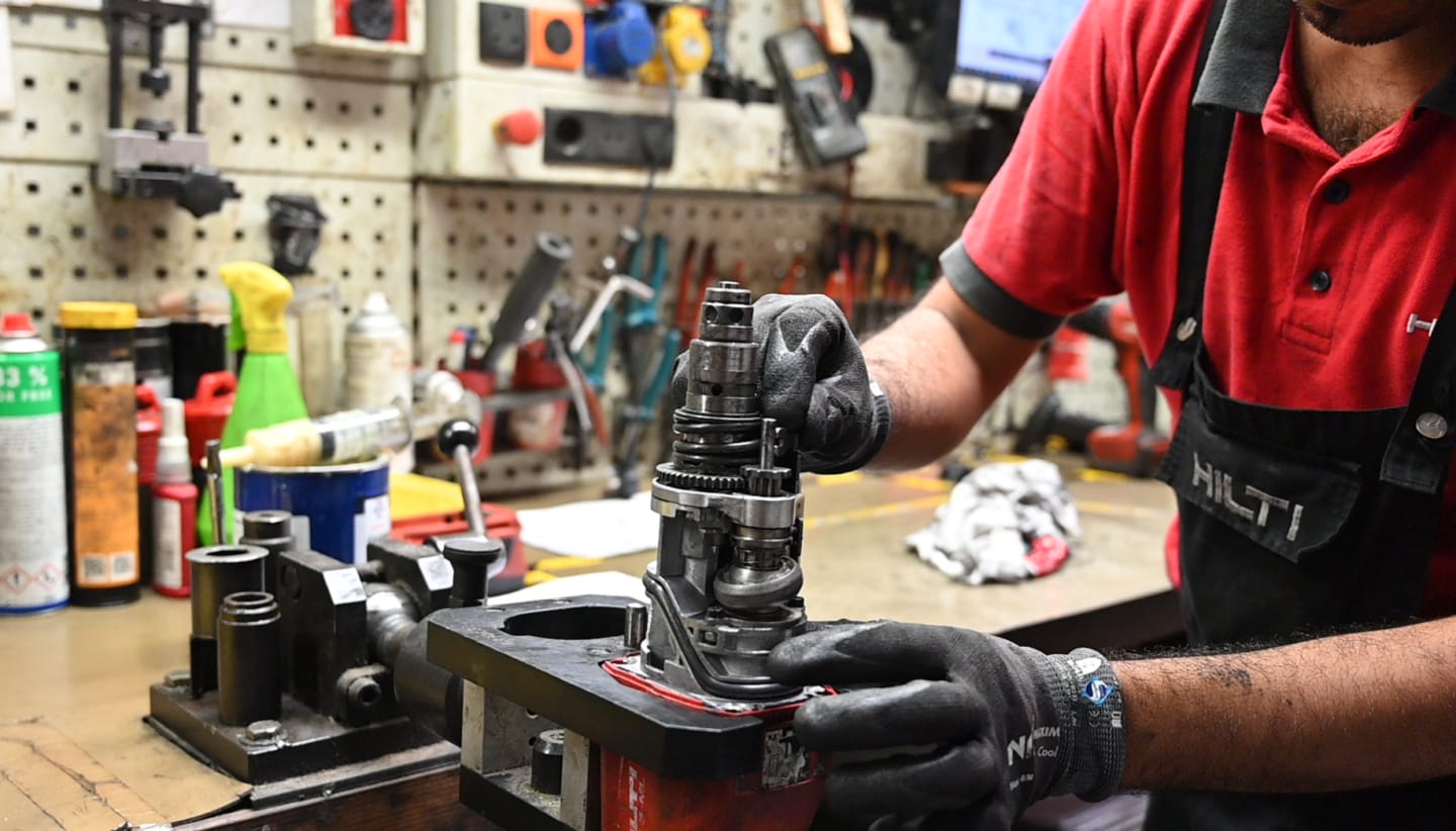 Tool Pick Up Instructions for After Sales Service - Hilti New Zealand