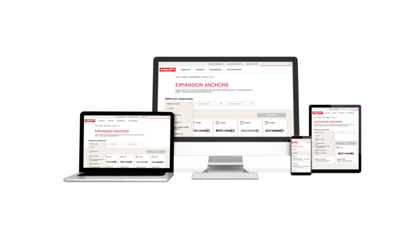 Website - Hilti New Zealand